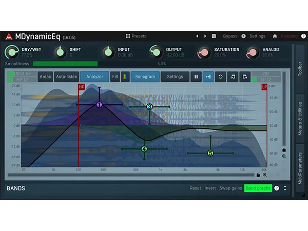 MeldaProduction MDynamicEq - EQ VST Audio Plugin
